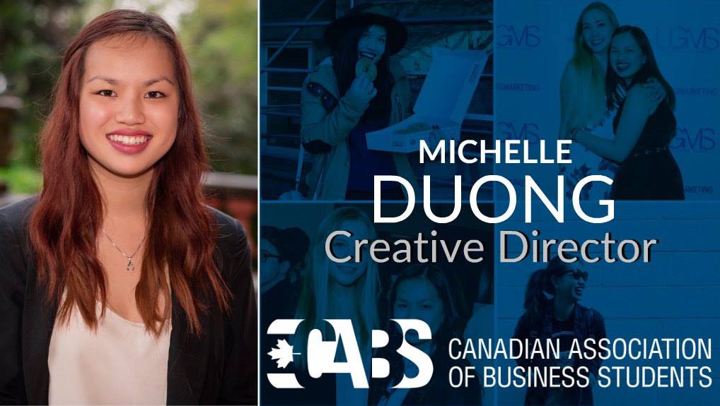 Introducing Michelle Duong | The Canadian Association of Business Students
